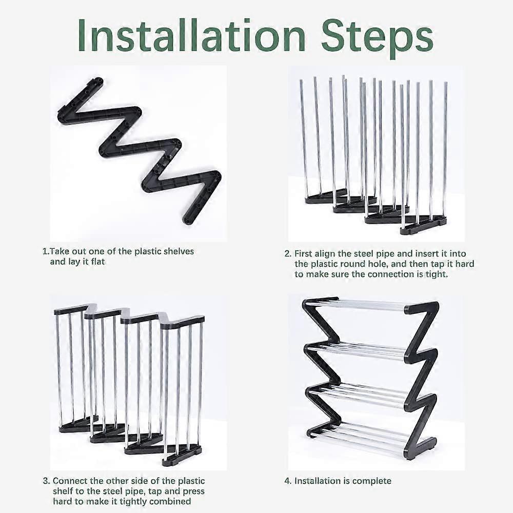 Tier Small Shoe Rack - Small Shoe Rack - Stable and Narrow Shoe Storage ...