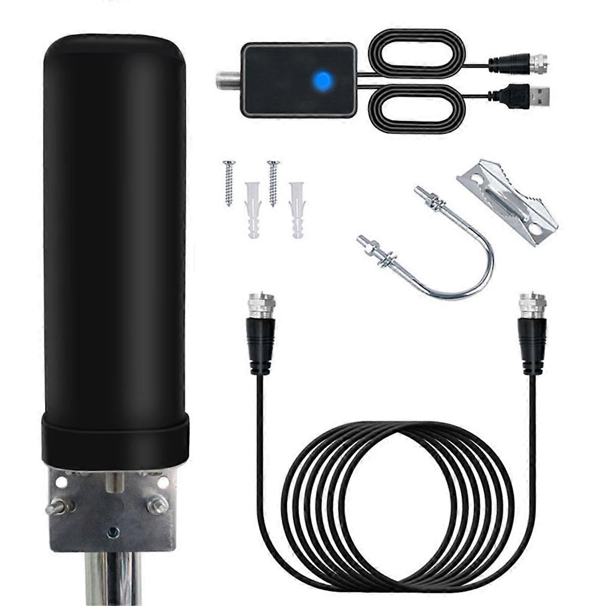 New Indoor and Outdoor Digital TV Antenna Barrel Type HD DTMB DVB-B2 ...