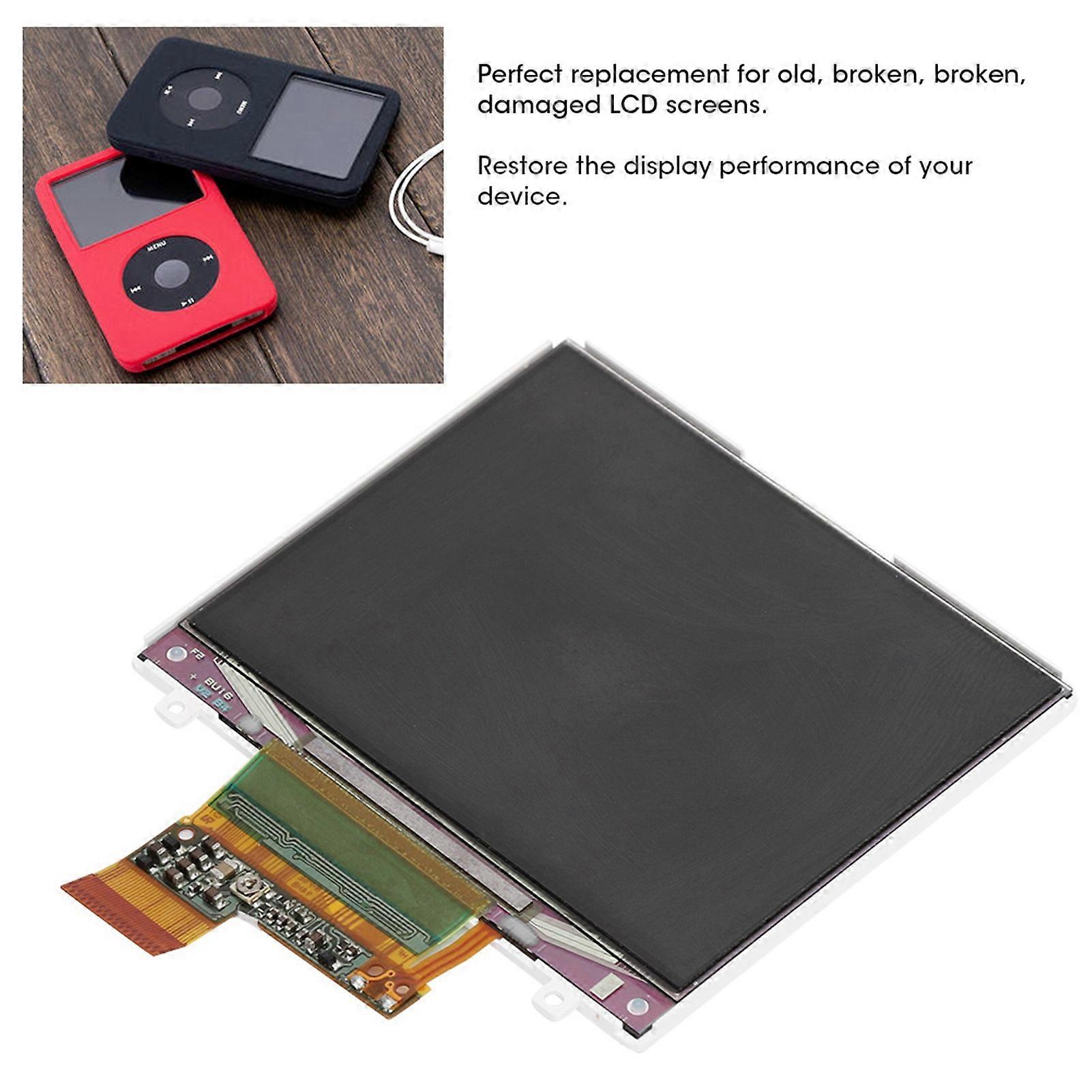 Replacement Repair Part Inner LCD Display Screen for iPod Classic 6th ...