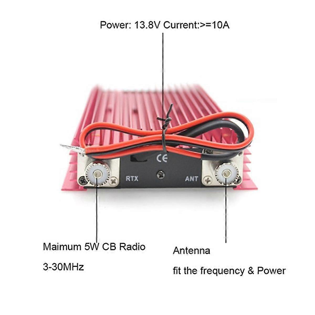 Cb Radio Power Amplifier -300 Hf Amplifier 3-30mhz 100w Fm 200w Am 300w ...