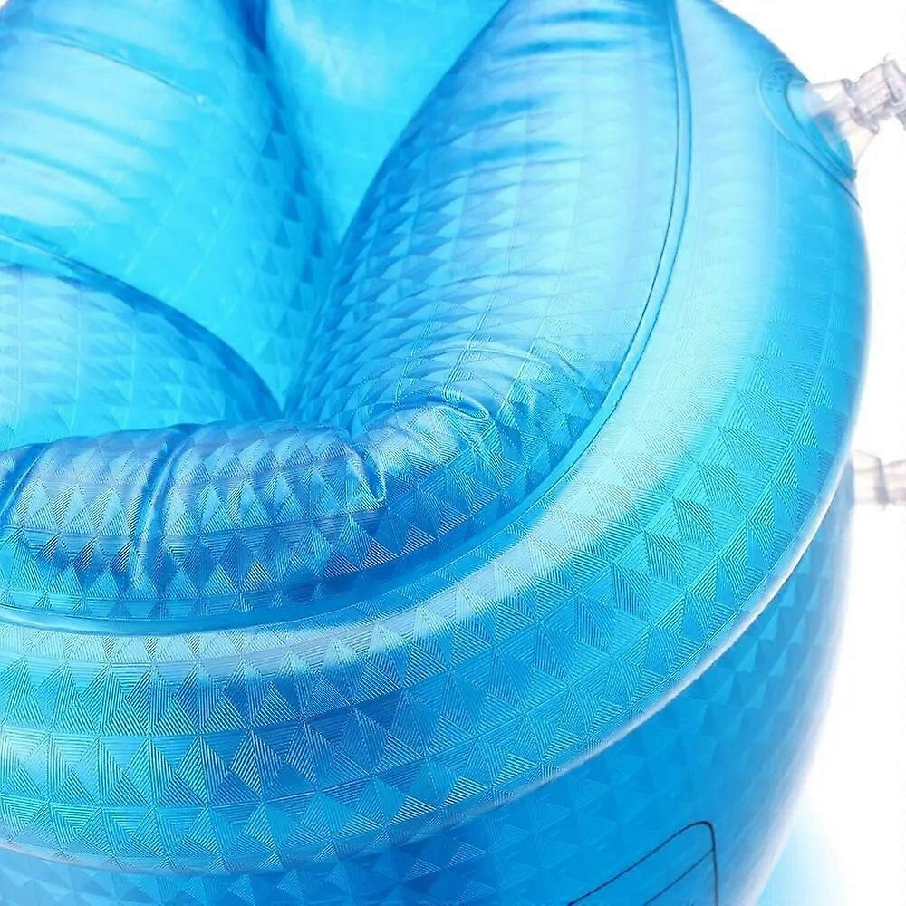 Adult Swimming Inflatable Arm Rings Portable Thickened Fluorescent ...