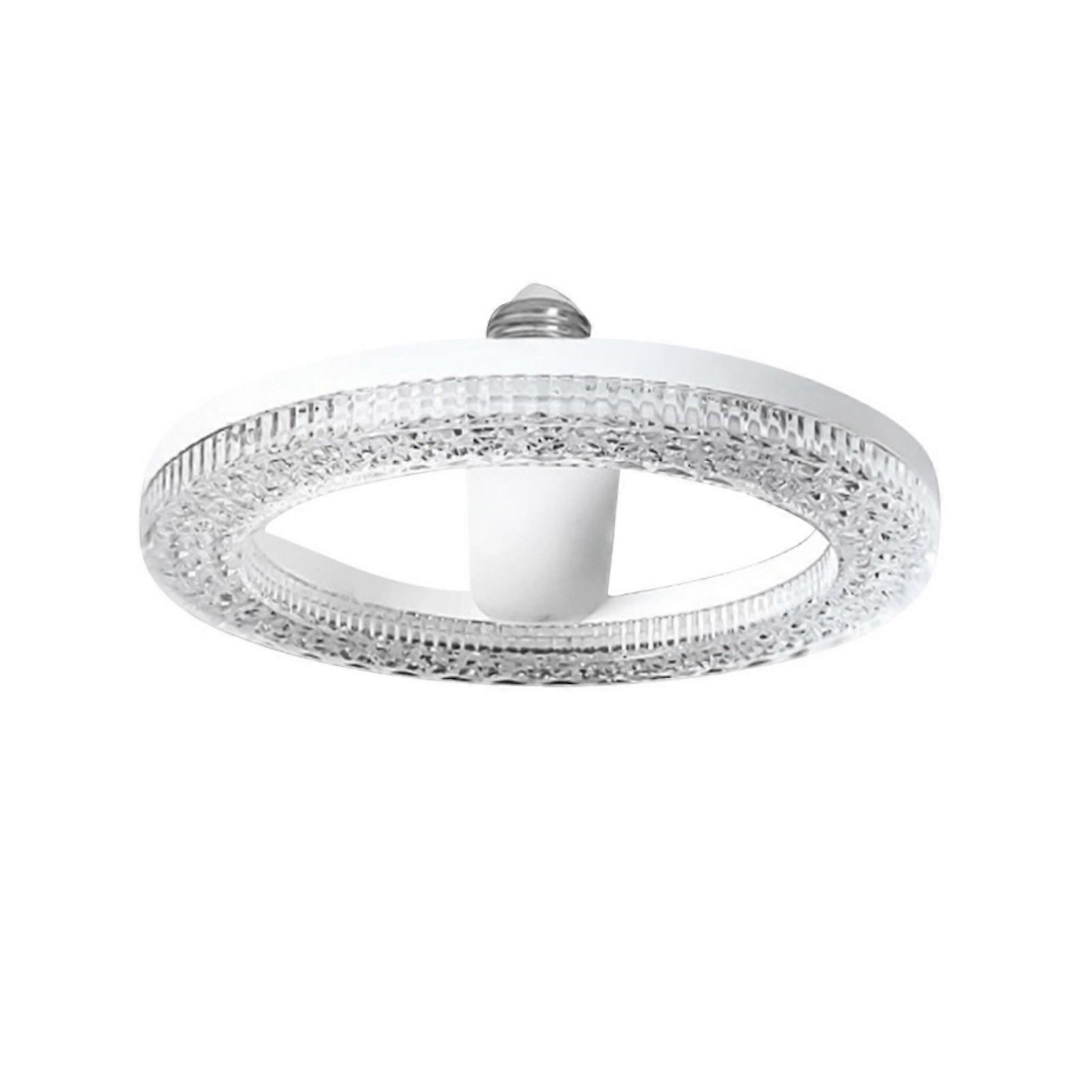 New LED Bulb E27 Screw Mouth Circular Light Household Eye Protection ...