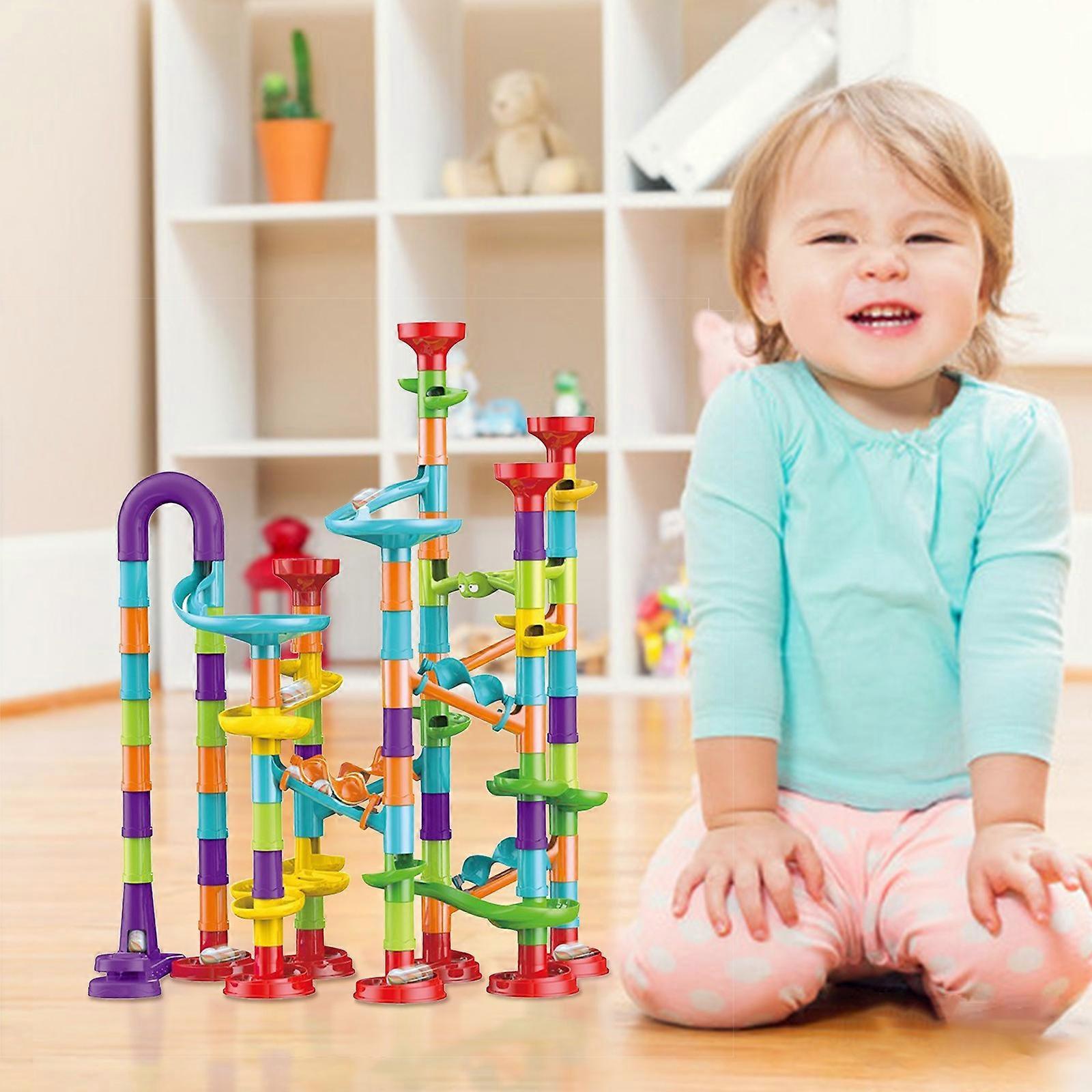 Colorful Balls Run Slide Block Dropping Balls Disassembly And Assembly ...