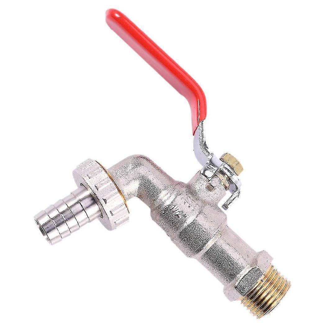 Outside Garden Tap Faucet Easy Quarter Turn Off/ On 1/2 Inch Lever Home ...