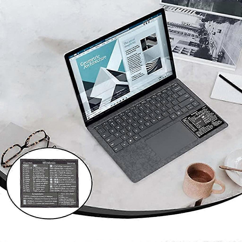 For Windows Pc Computer Reference Keyboard Shortcut Sticker Adhesive ...