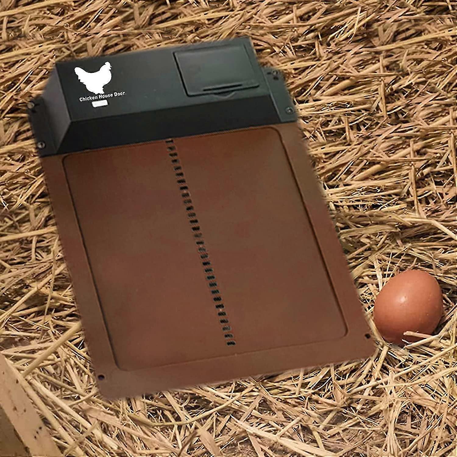 Automatic Chicken Coop Door With Light Sensor - Fully Waterproof ...