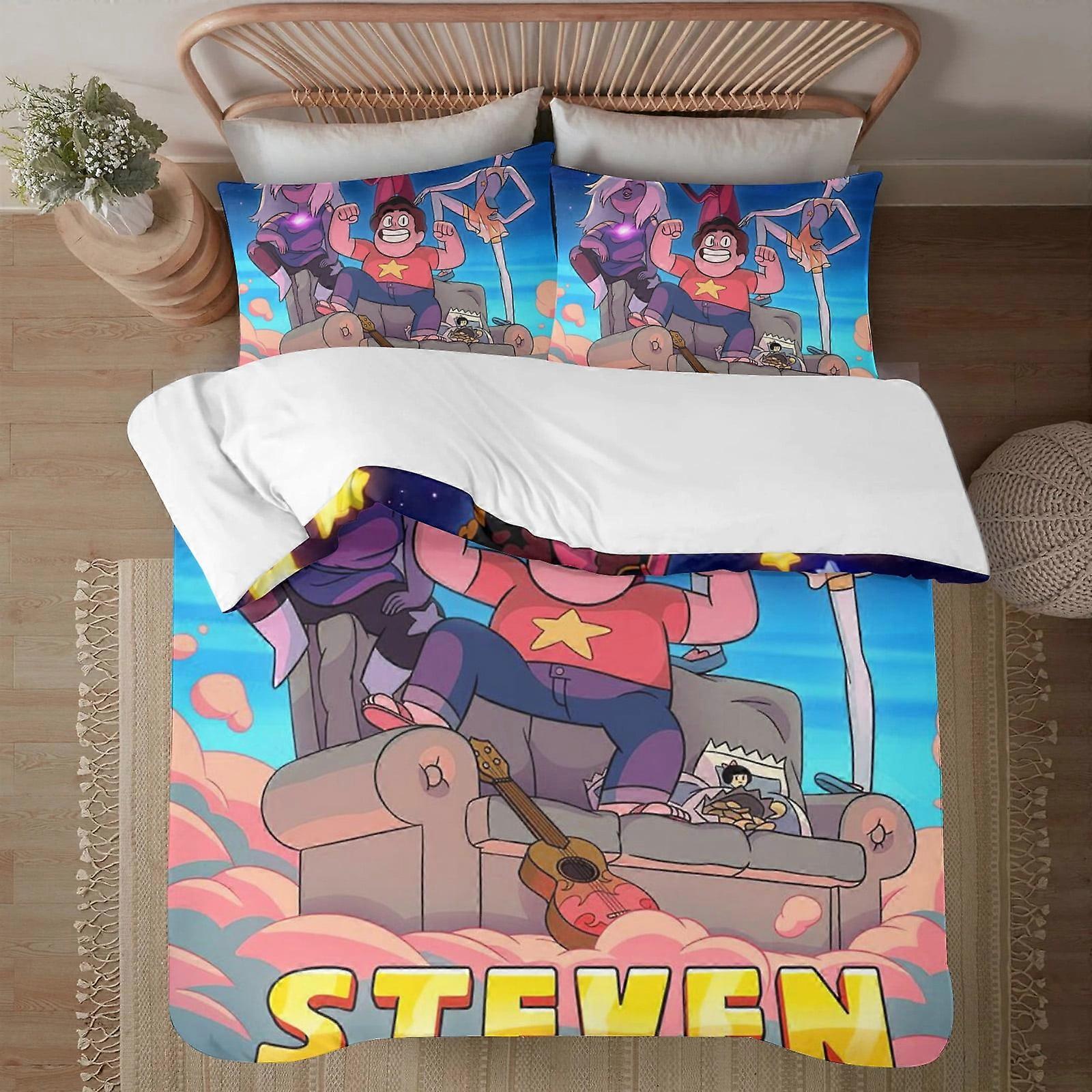 Bedding set BM518 STEVEN UNIVERSE Soft 3D Printed Duvet Cover Bedding ...