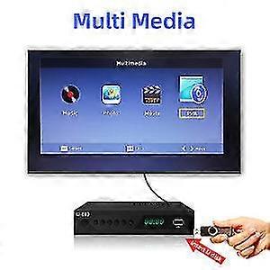 Digital TV Box -Set Top Box/TV Box/ATSC Tuner for Live 1080P HDTV-black ...