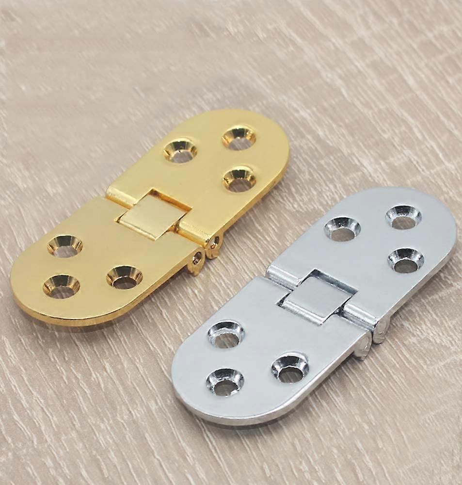 4 Pieces Folding Flip Top Hinge, Folding Table Hinge Zinc Alloy, Round ...