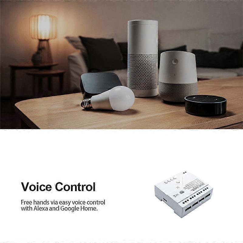 Tuya Smart Switch WiFi DIY +Remote AC/DC 7-32V 4CH RF Smartlife Home ...