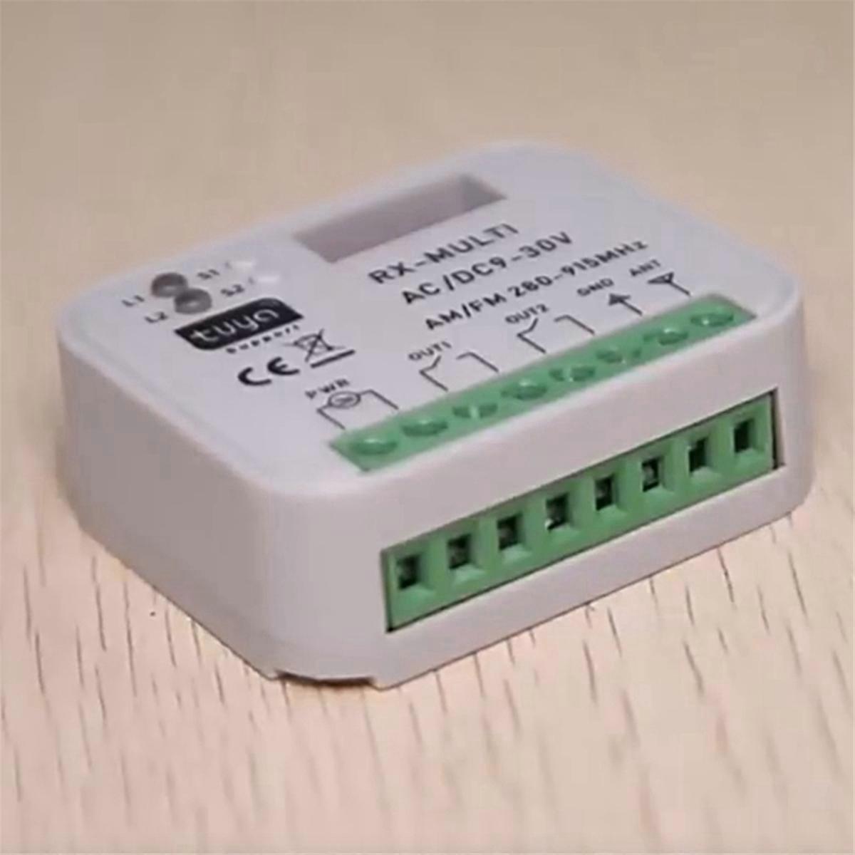 Smart WiFi Universal Multi-Frequency Receiver Switch Remote Relay Tuya ...