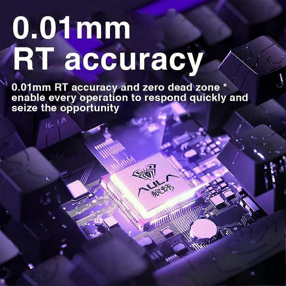 AULA HERO 68HE Magnetic Switch Keyboard Rapid Trigger 8K Return Esports ...