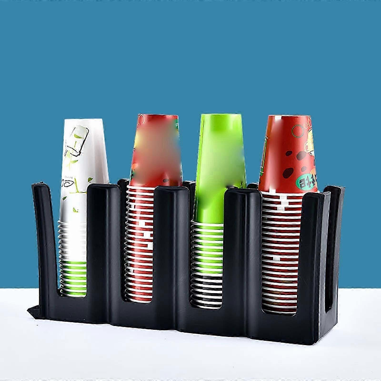 Foldable Coffee Cup Holder Storage Vanity Bathroom Glass Cup Throwaway ...