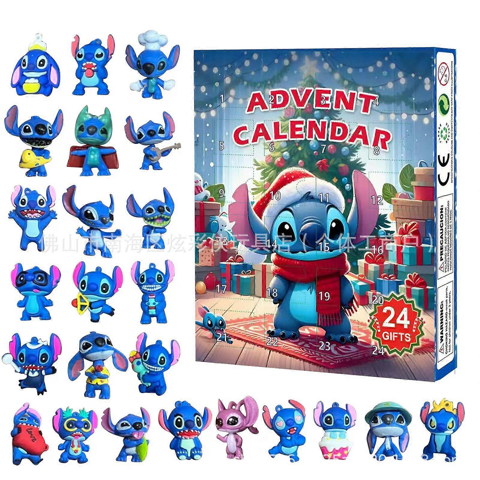 Stitch Lilo & Stitch Christmas Advent Calendar 2025 Blind Box 24 ...