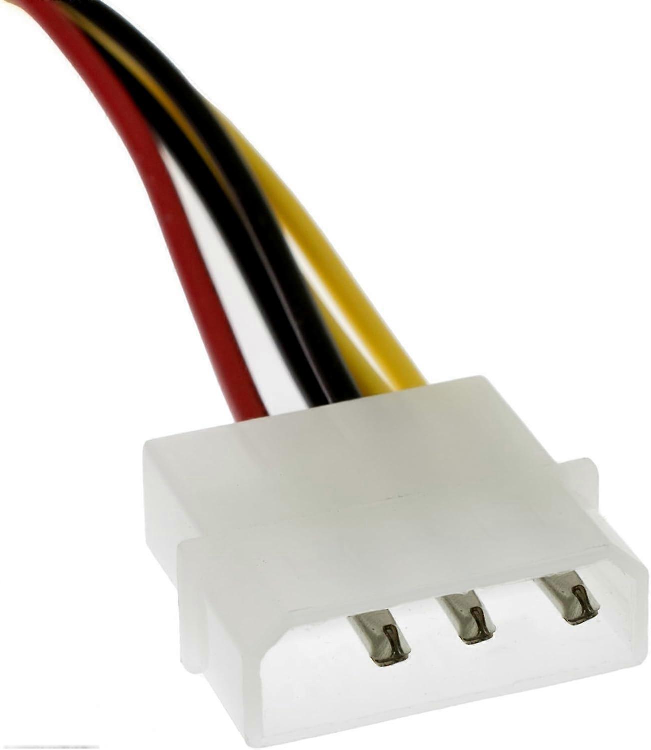 4 Pin Molex Compatible to 6 Pin GPU Power Cable Adapter 22cm for PCIe ...