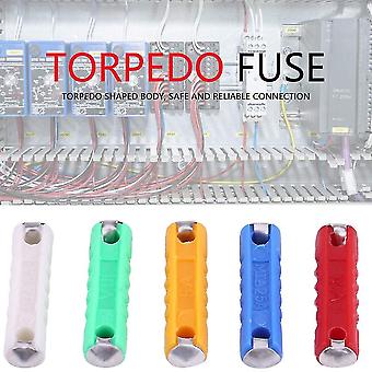 200 Pieces Torpedo Fuse, Multicolor Torpedo Shaped Car Fuses Assortment ...