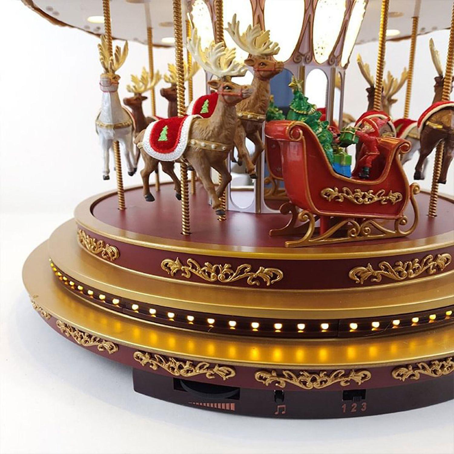 Add Magic to Your Home with Mr. Christmas Very Merry Carousel! | Fruugo UK