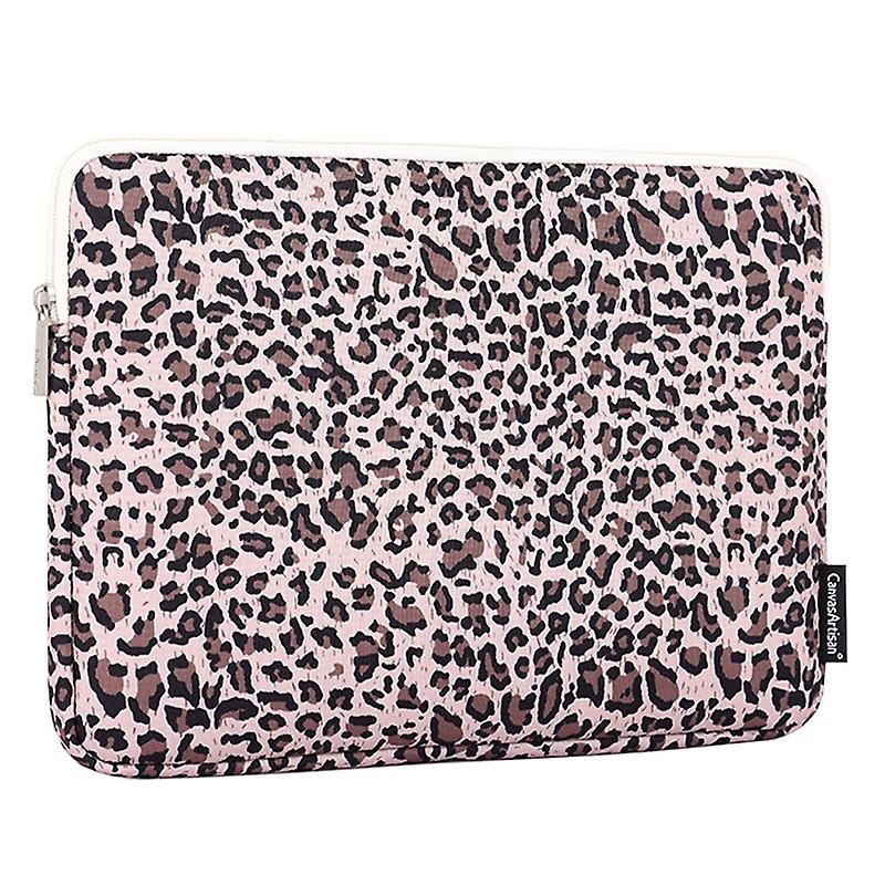 Leopard Printing Notebook Sleeve Carrying Case Laptop Soft Liner Bag ...