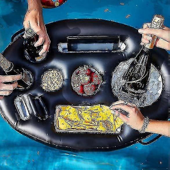 Inflatable Floating Drink And Snack Holder For Pools & Hot Tub | Fruugo UK