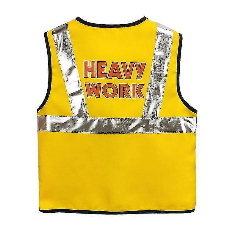 2022 Construction Worker Costume Kit For Kids Role Play Toy Set Career ...