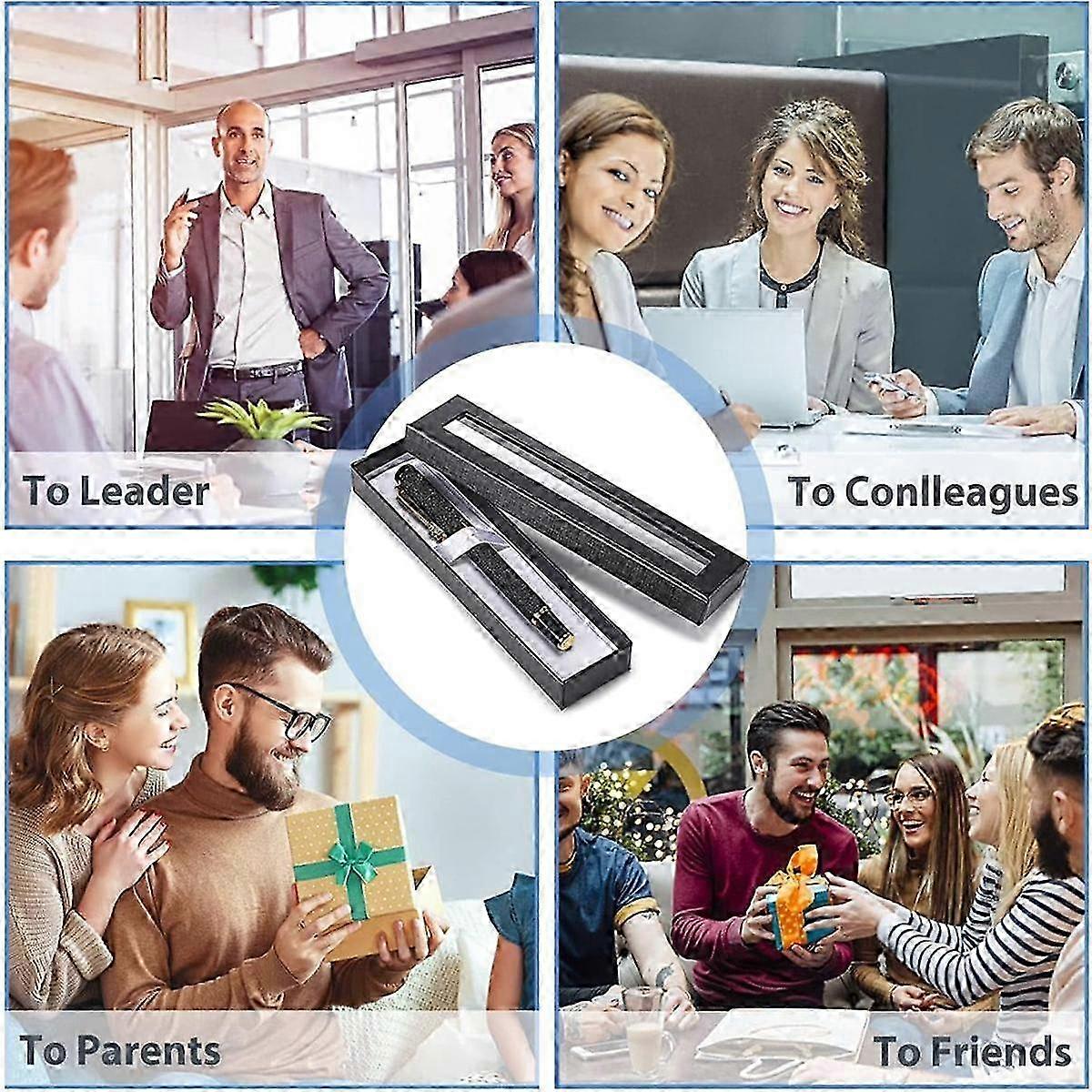 20PCS Empty Pen Gift Box with Clear Lid, Cardboard Pen Case, Pen ...