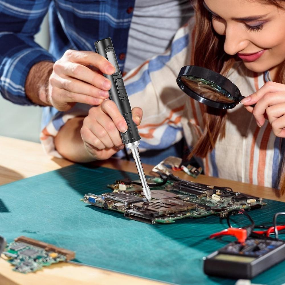 Adjustable temperature electric soldering iron kit usb 18w welding ...