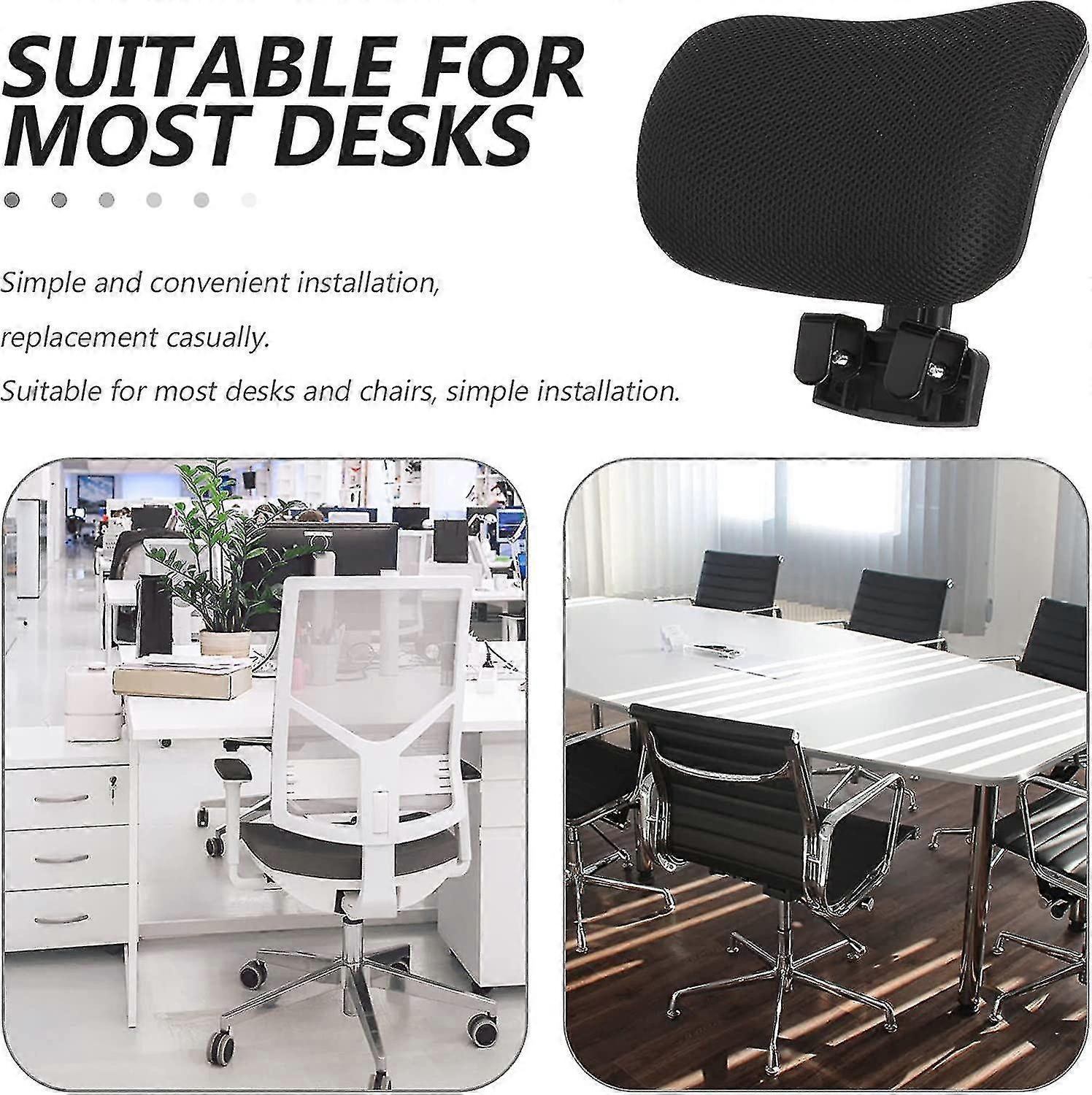 Office Chair Headrest Attachment Universal Head Support Cushion ...