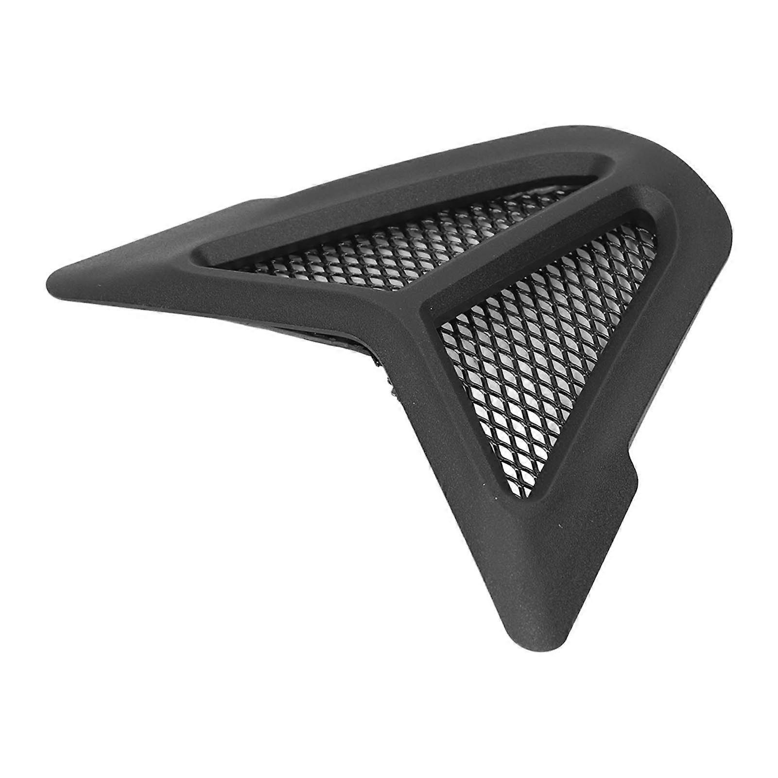 Motorcycle Headlight Vent Grill Cover Black Headlamp Air Intake Vent ...