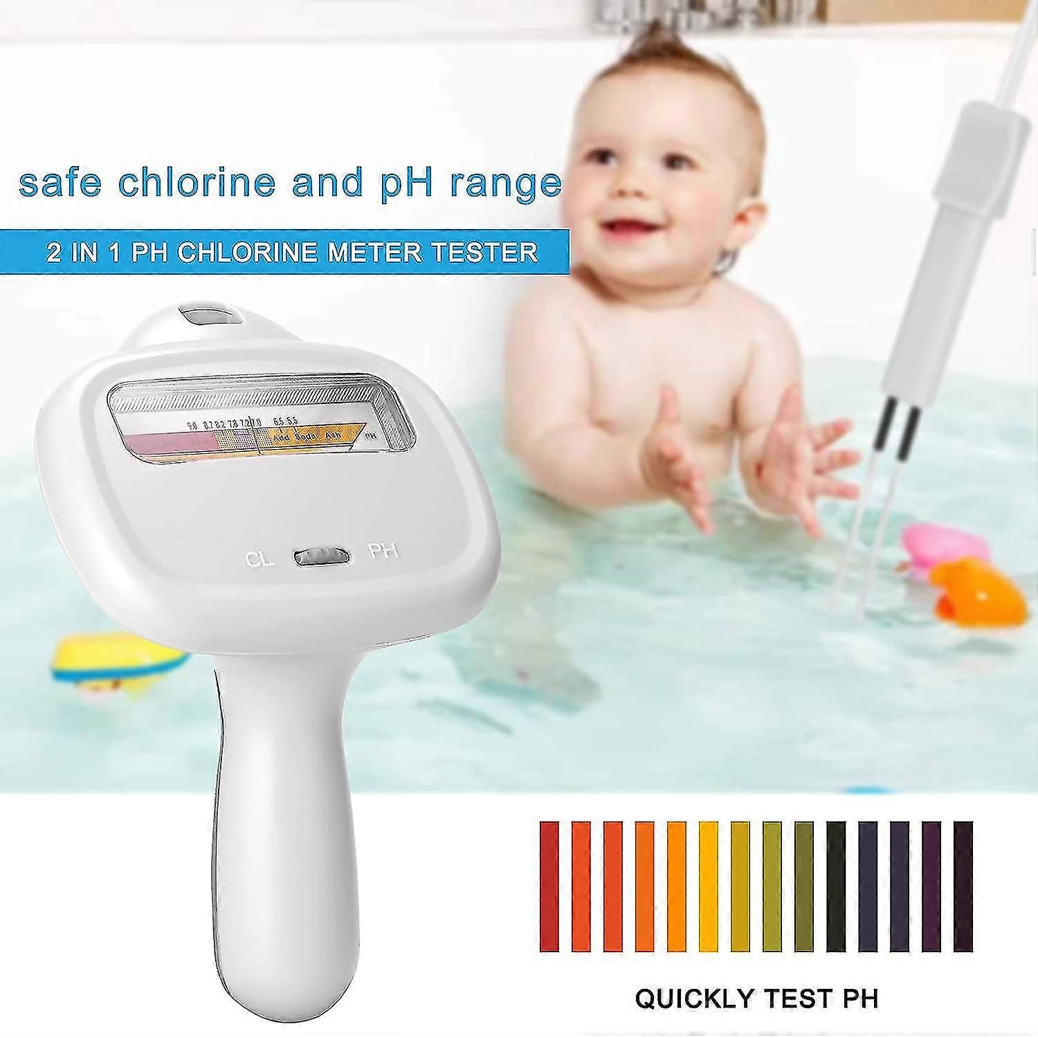 Pc102c Swim Ng Pool Water Quality Tester Portable Ph Test Pen Cl2 C ...