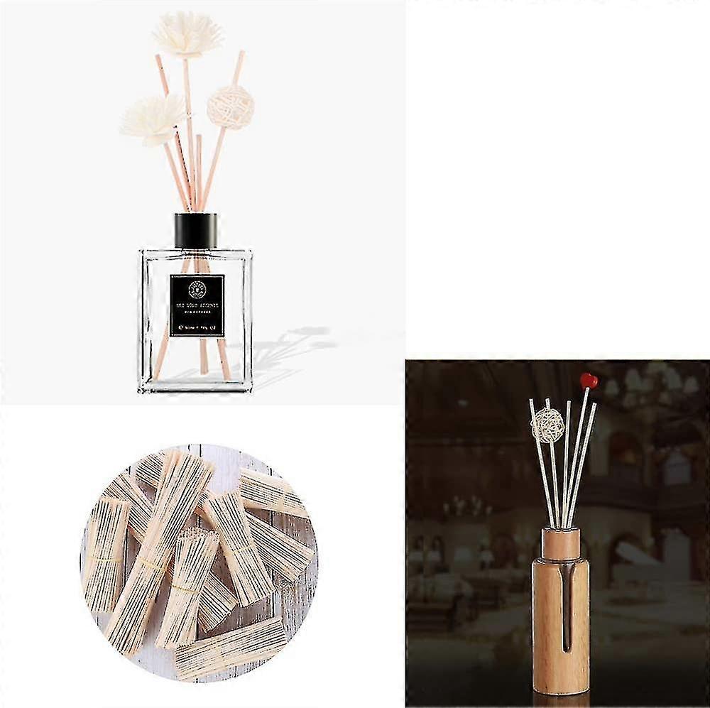 100 Reed Diffuser Sticks, Reed Sticks Essential Oil Rattan Diffusers ...