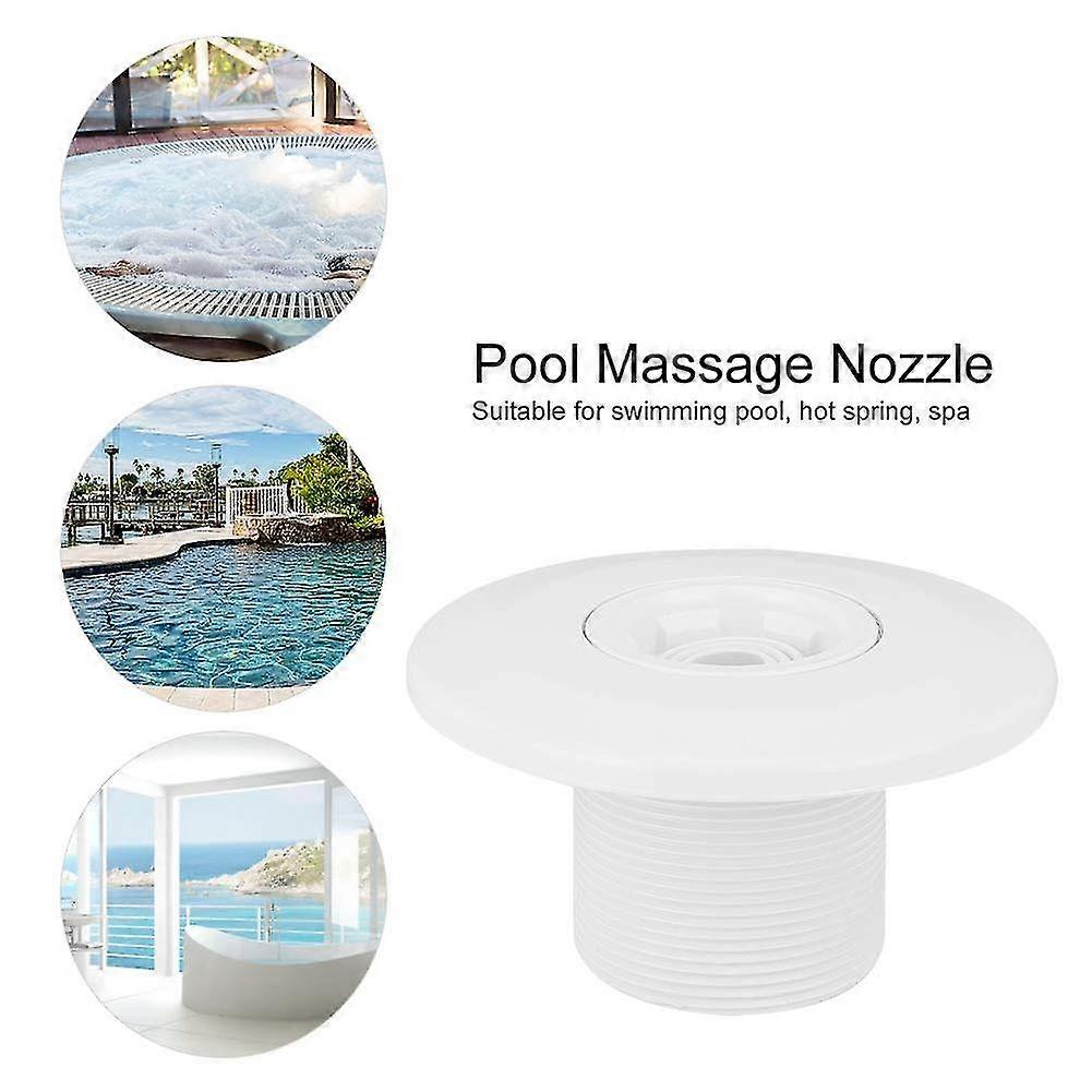 Swimming Pool Jet Nozzle, 360 Degree Rotating Spa Massage Nozzle Pool ...
