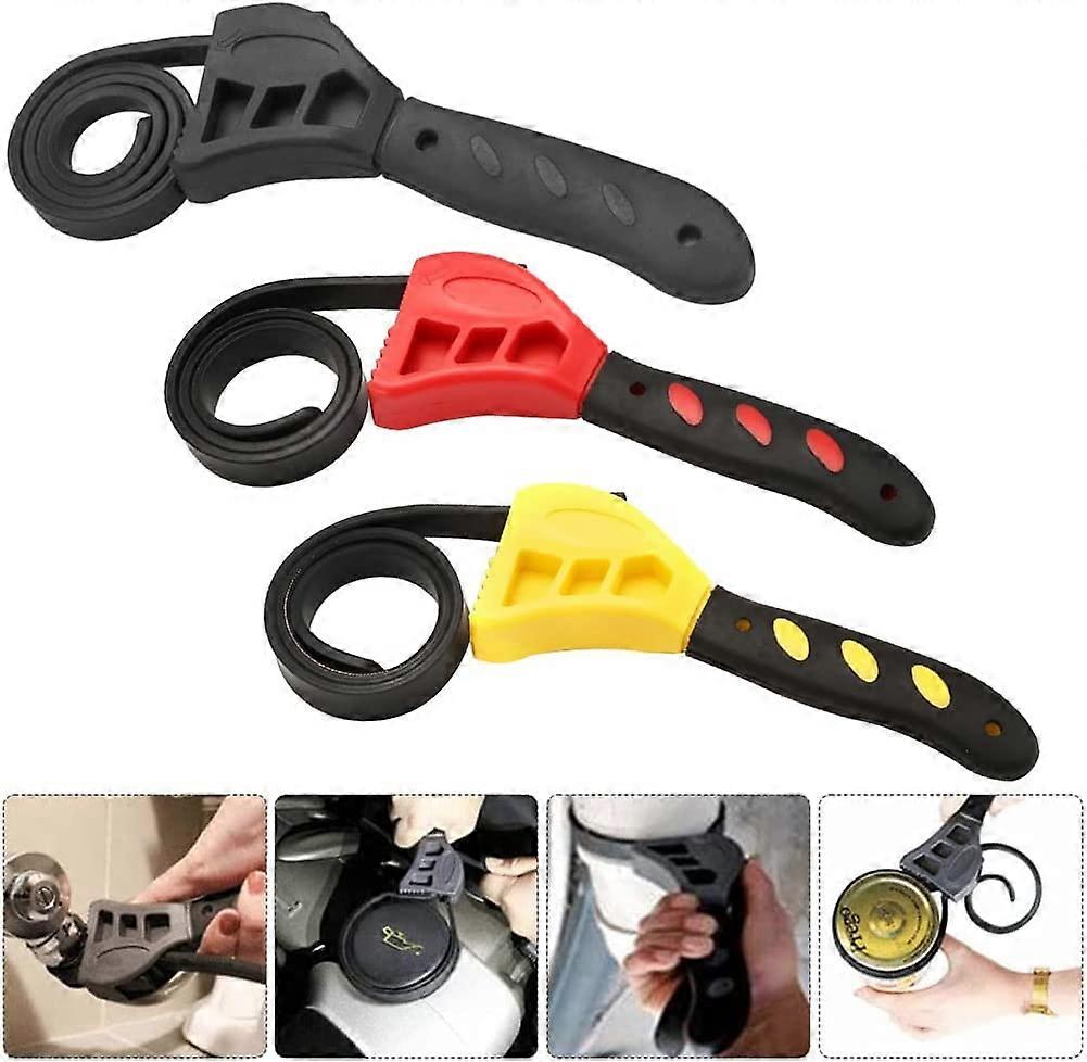 Strap Wrench,500mm Universal Oil Filter Wrench,Adjustable Spanner ...