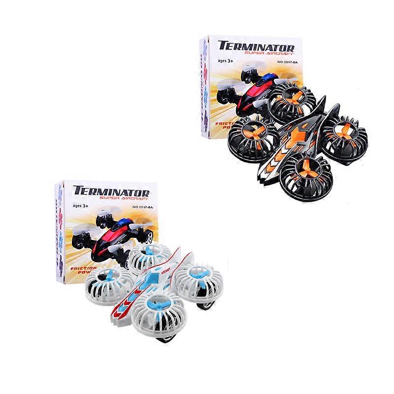 Children's flying car inertial drone toy car four-wheel drive airplane ...