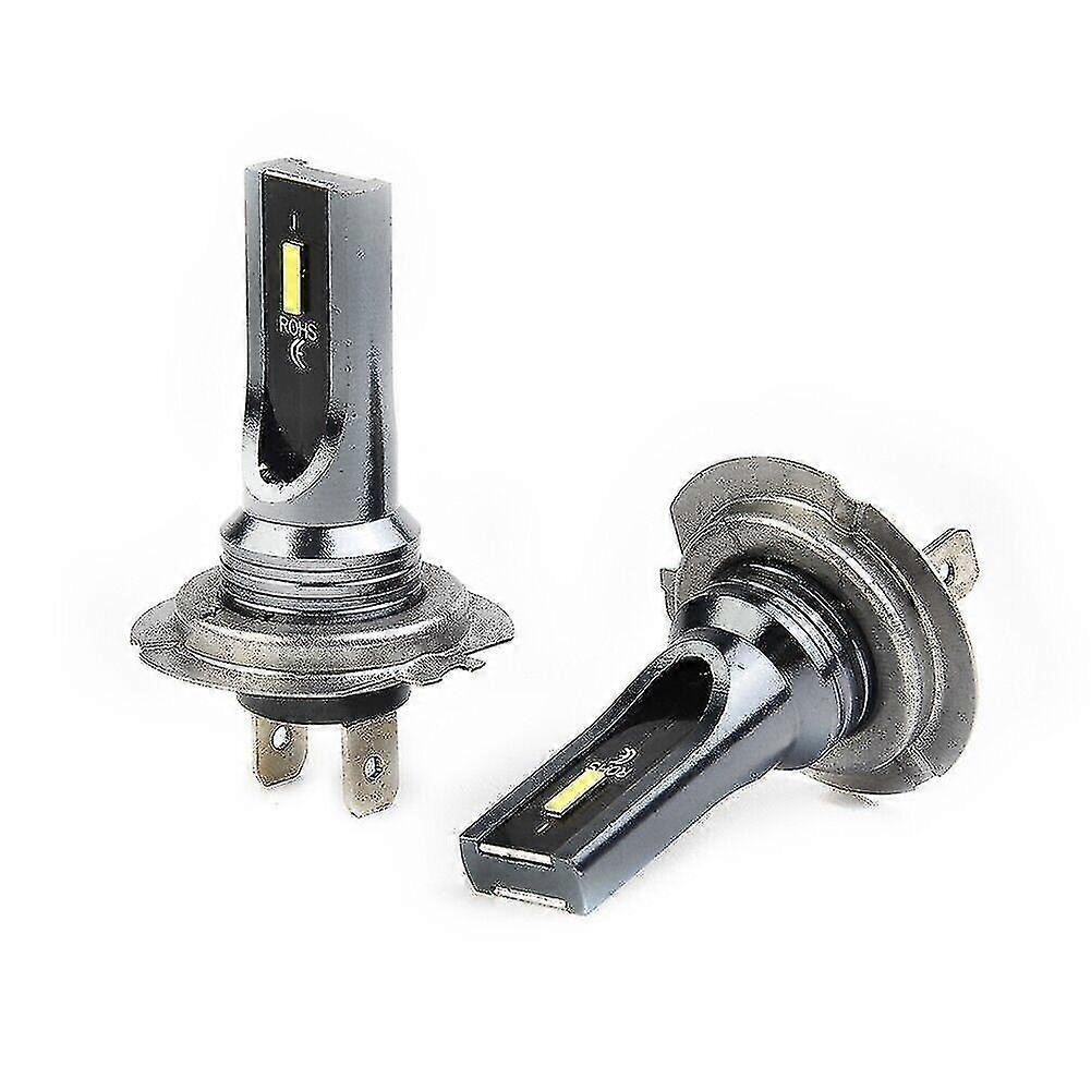 2pc H7 LED Headlight Halogen Bulbs Kit Car Fog Light 3000K Error Free ...