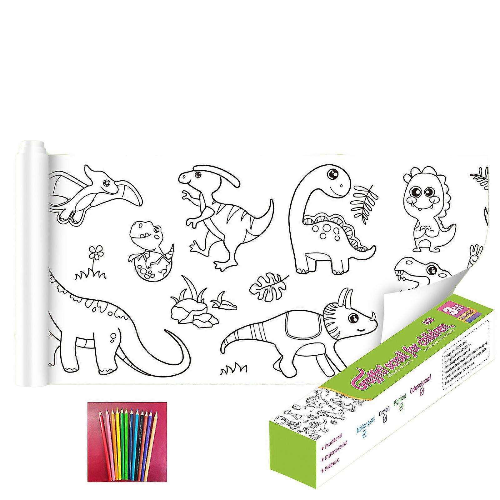 3m Childrens Drawing Roll Paper For Kids, Children Drawing Roll ...