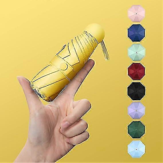 Mini Windproof Folding Travel Umbrella, Sun Umbrella And Umbrella ...