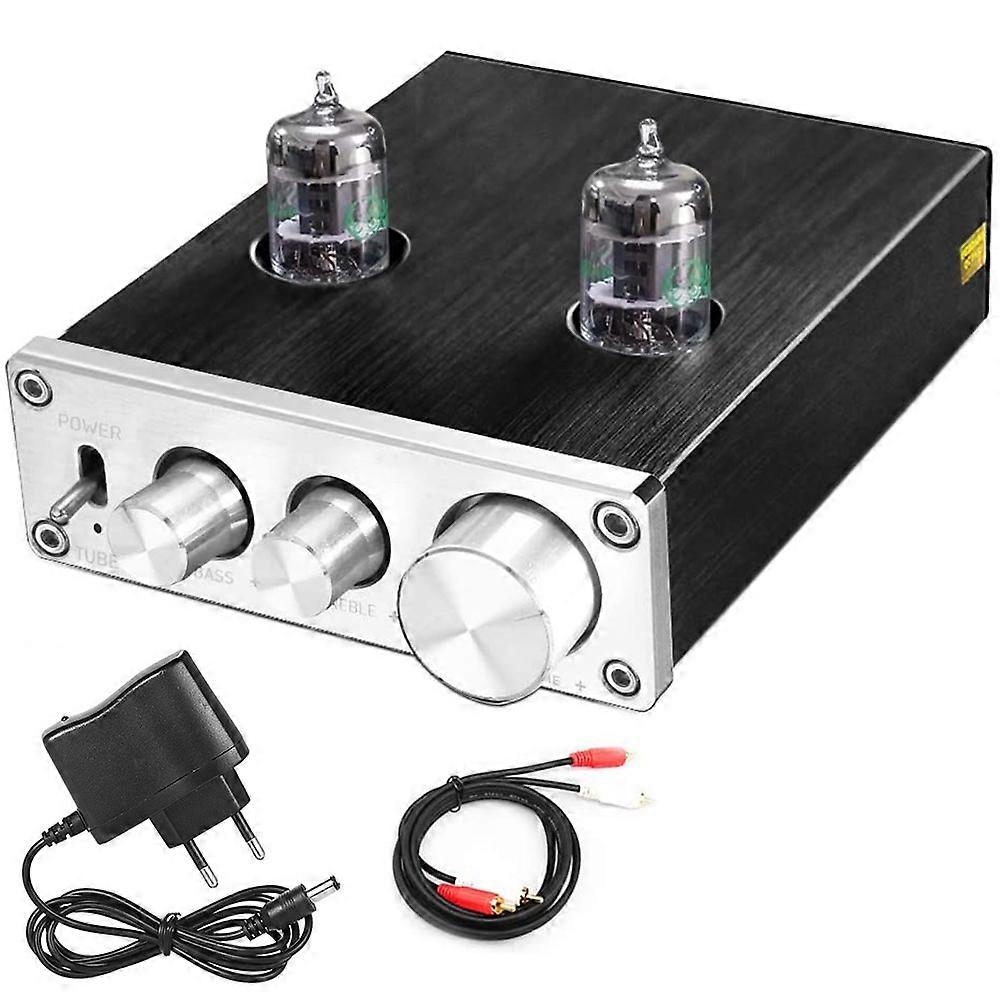 Preamplifier, Vacuum Tube Amplifier Buffer Mini Hi-Fi Stereo Preamp ...