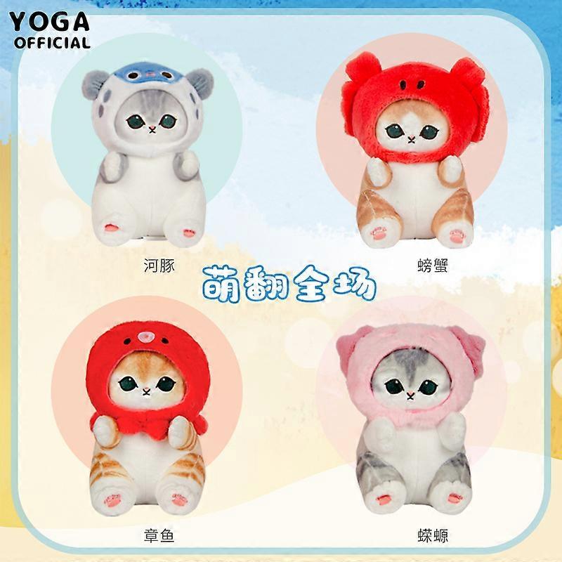 Original Mofusand Kawaii Cos Cat Plushies 23cm Cosplay Marine Animals ...