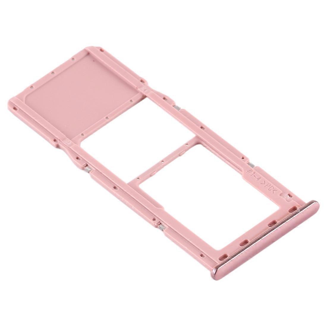 For Samsung Galaxy A51 SIM Card Tray + Micro SD Card Tray (Pink ...