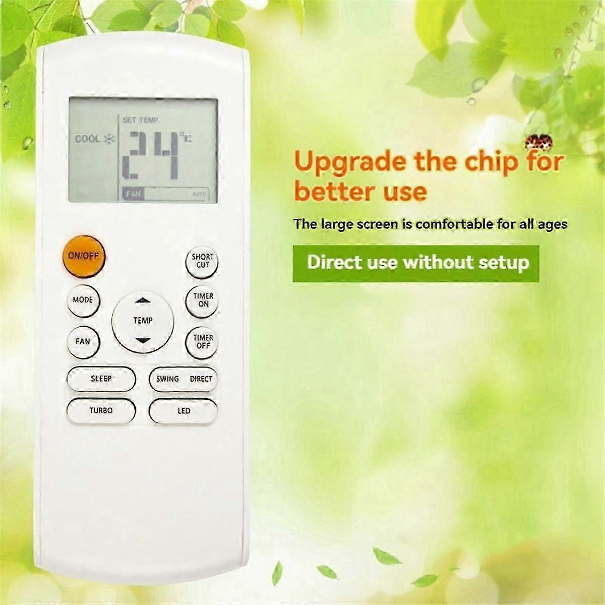 Air Conditioner Remote Control Replacement compatible with English Air ...