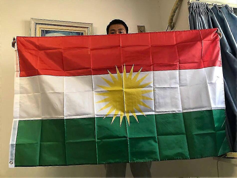 SKY FLAG Kurdish flag 60x90cm 90*150cm Kurdistan Flag Hanging Polyester ...