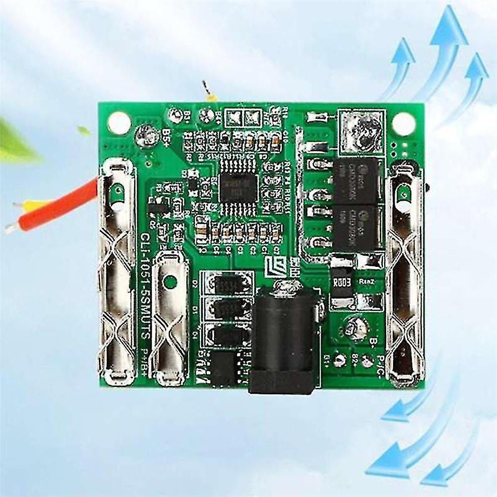 5s 18v 21v 20a Battery Charging Protection Board Li- Lithium Battery Pack Protection Circuit ...