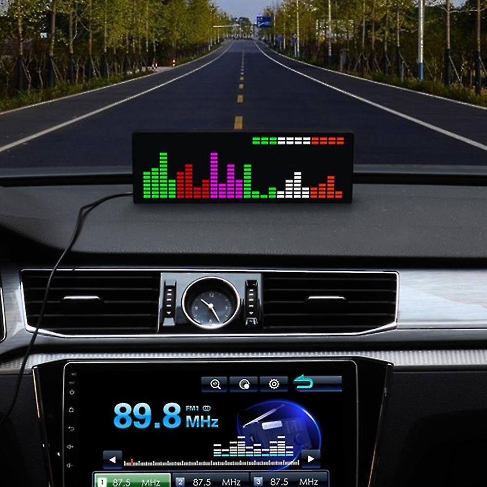 Led Music Spectrum Rhythm Lights Voice Sensor 1624 Rgb Atmosphere Level ...