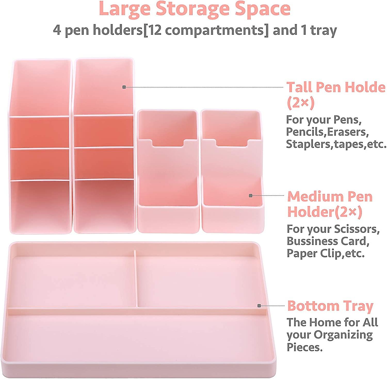 Multifunctional pen holder, desk organizer, pen holder for kids, office ...