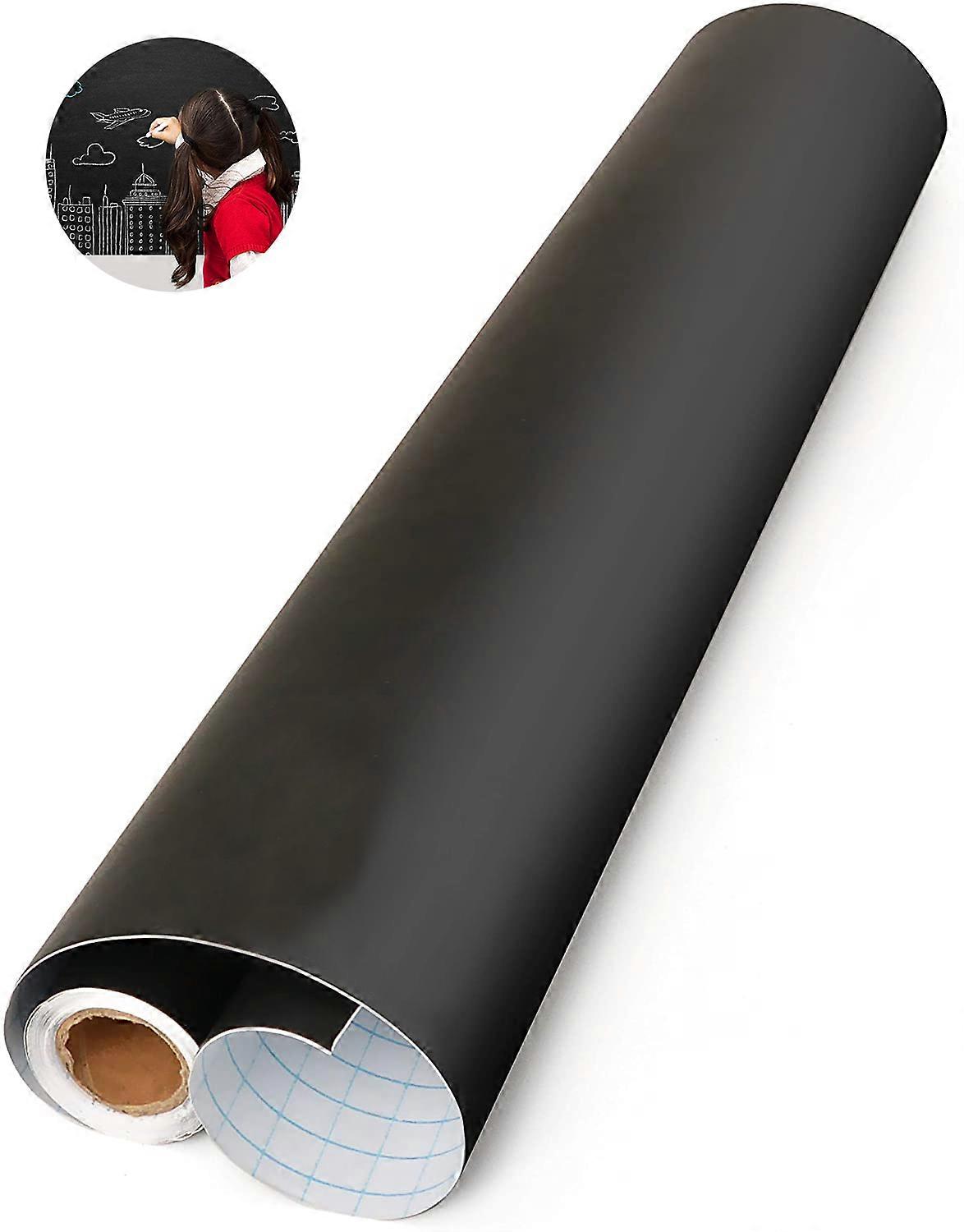 Chalkboard film black 200 cm roll - self-adhesive - 45 cm wide ...