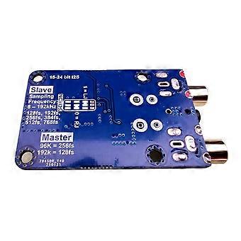 I2S ADC Audio I2S Acquisition Card Module Master/Slave Mode 24Bit 192K ...