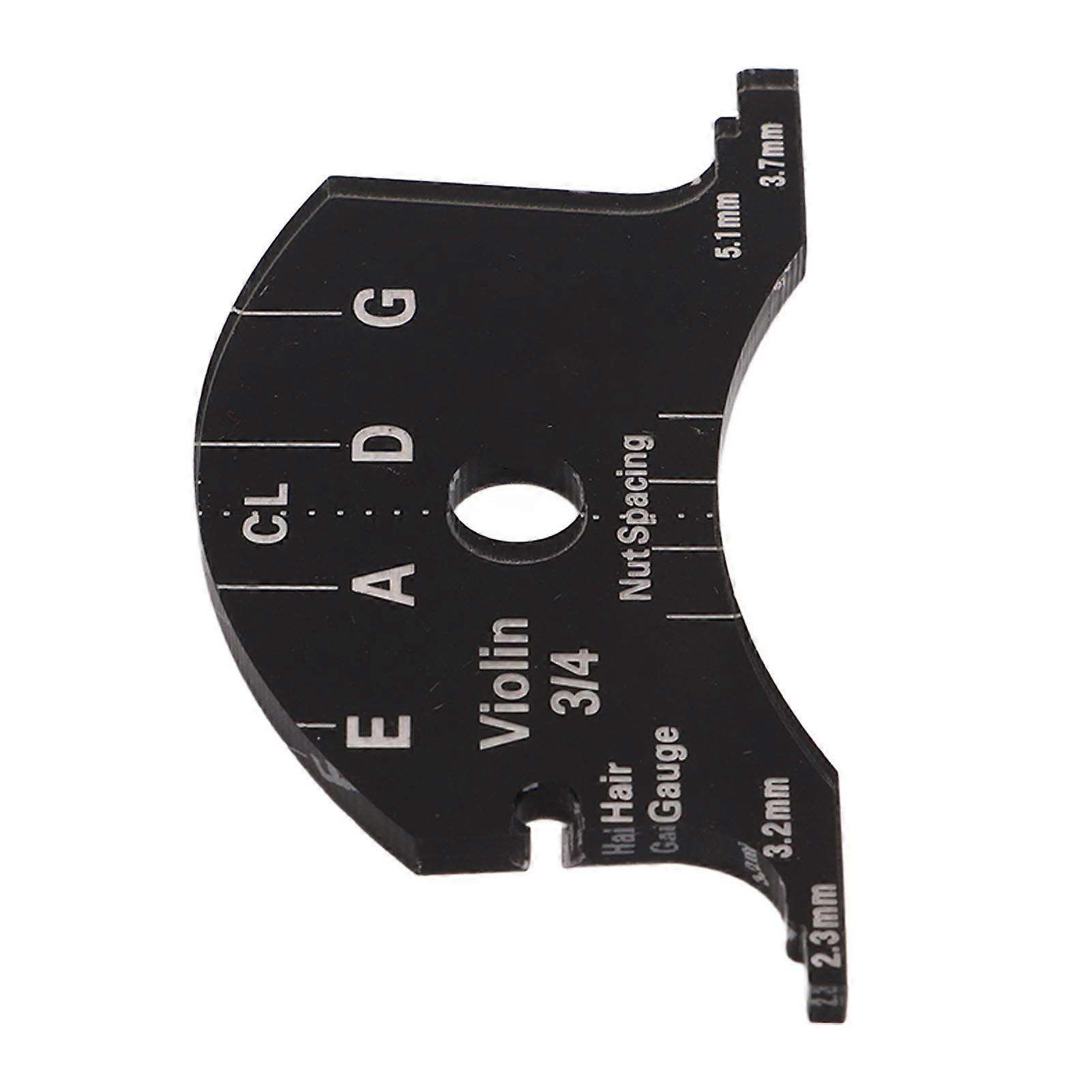 Violin Bridge Reference Tool Acrylic Accurate Violin Bridge Mold ...