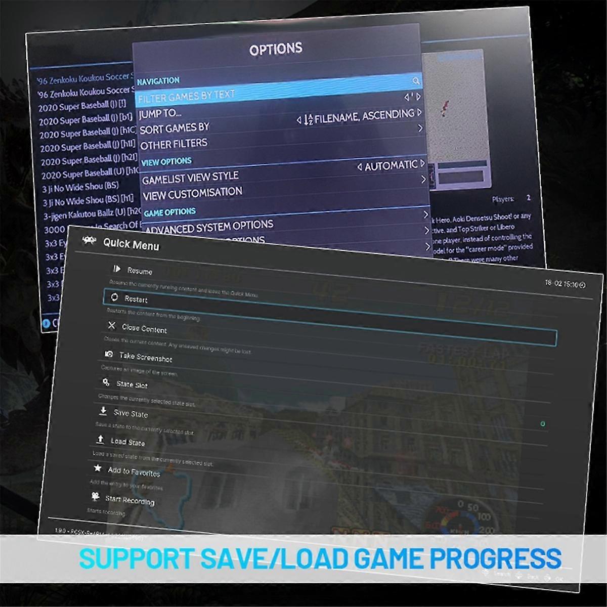 500G HDD Mobile Hard Disk Built-in 60000+ Games 70+ Emulators 38 GAME ...