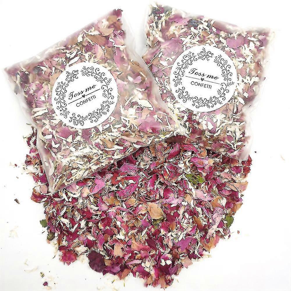 10 Packs Natural Wedding Confetti Throwing Dried Flower Petals ...