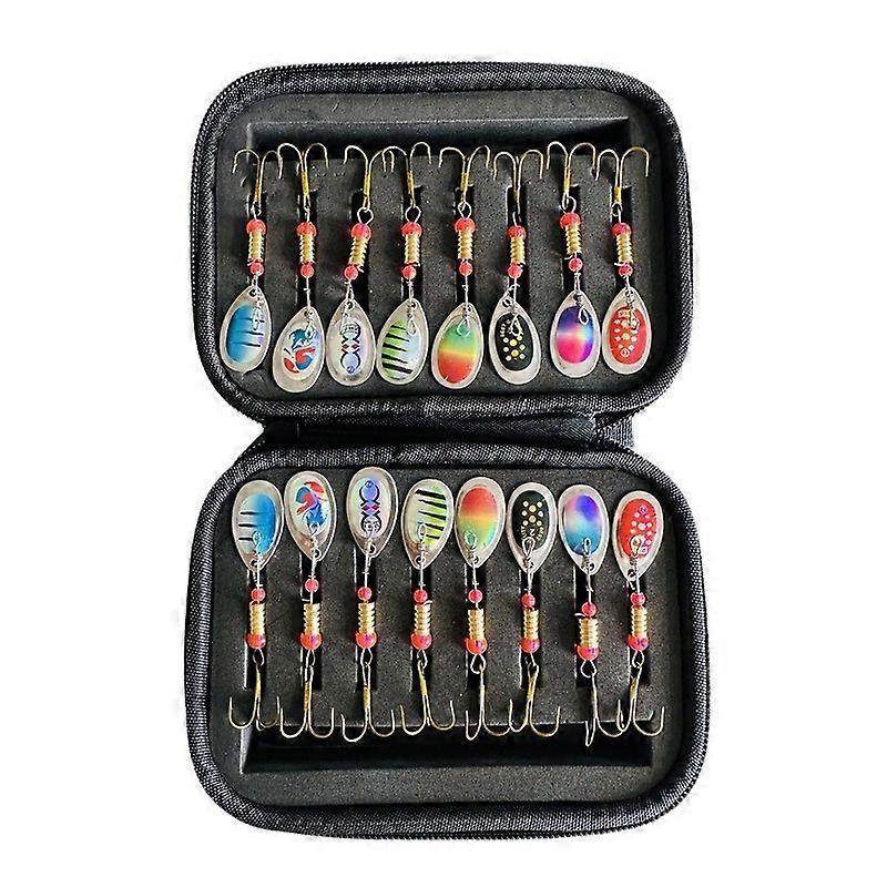 Fishing Lures,16pcs Fishing Spoons Lures Metal Baits Fishing Spoons,for ...